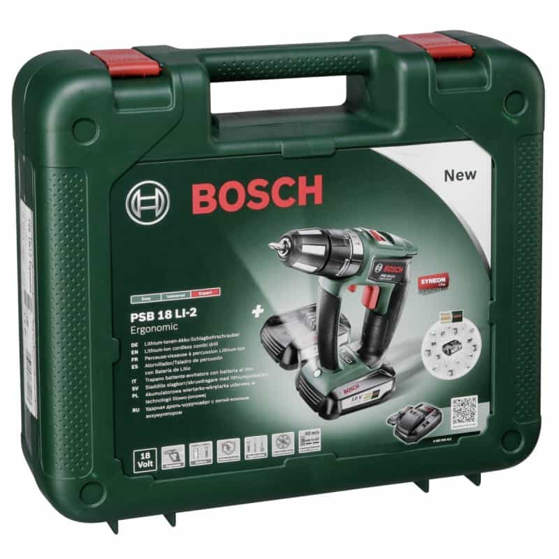 Bosch PSB 18 LI-2 Cordless Combi Drill Review - ToolsReview.uk